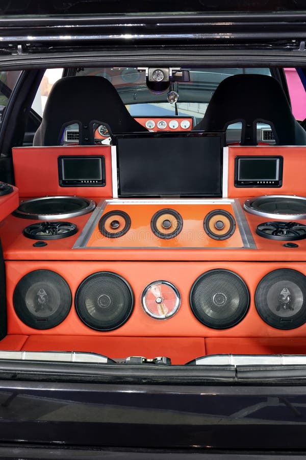Car audio system stock photo. Image of audio, subwoofer - 2181720