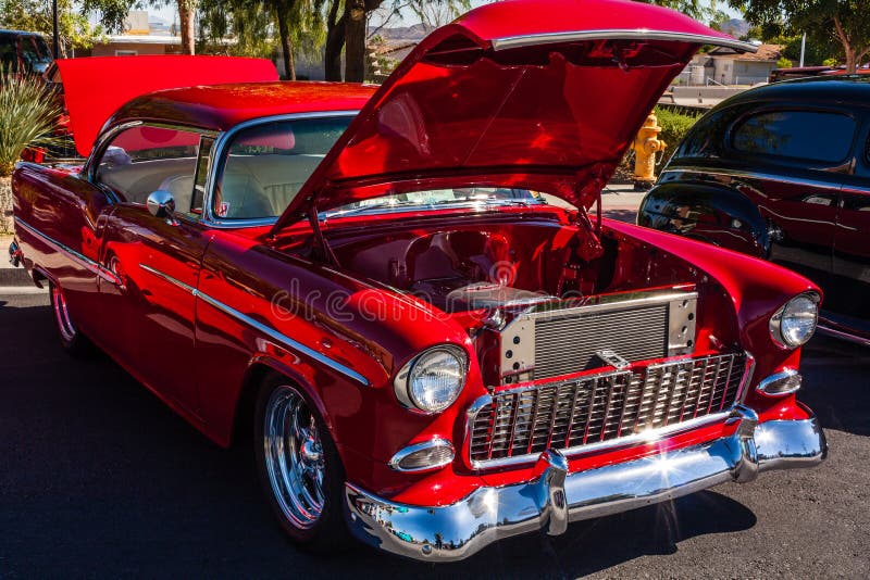 Custom car editorial stock photo. Image of street, vintage - 68947778