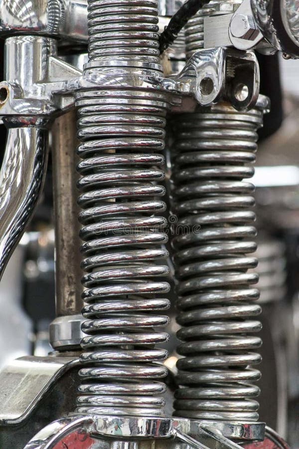 Custom Chopper Shock Springs Picture. Image: 87854204