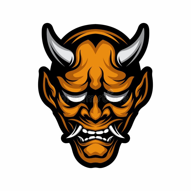 Hanya mask vector image stock vector. Illustration of culture - 153522411