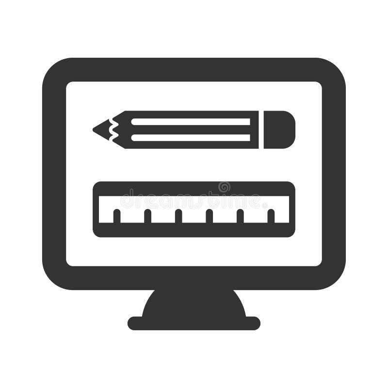 Custom Design Icon stock vector. Illustration of design - 197565357