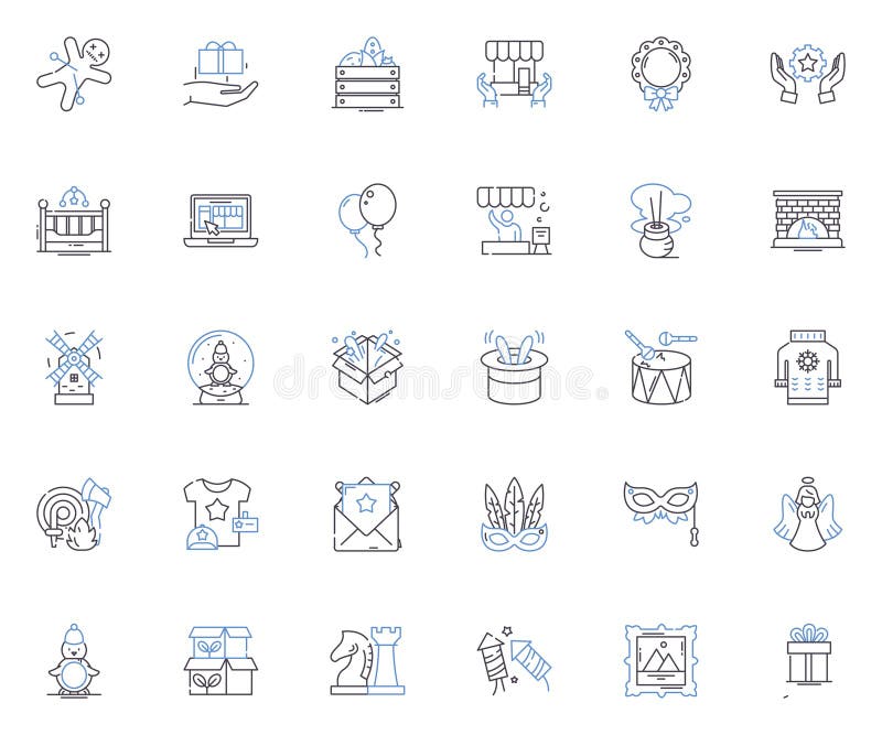 Custom Design Line Icons Collection. Creativity, Unique, Tailored ...