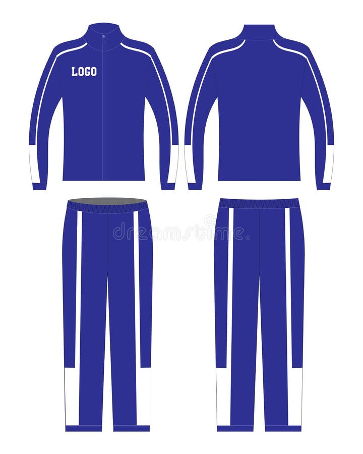 Track Jacket Template Stock Illustrations – 776 Track Jacket Template ...