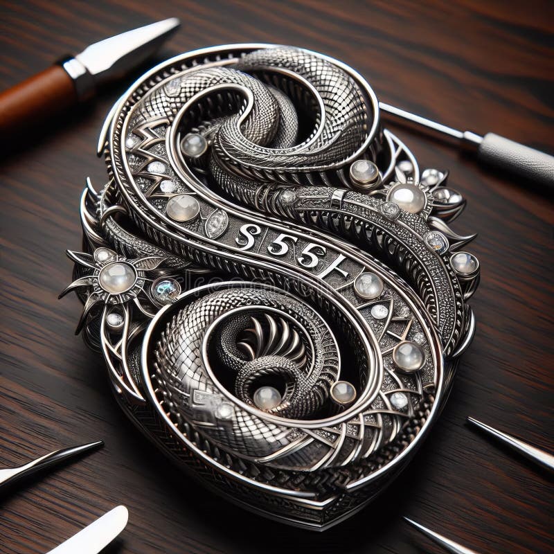 A Custom Designed Piece of Jewelry, Phot Stock Photo - Image of jewelry ...