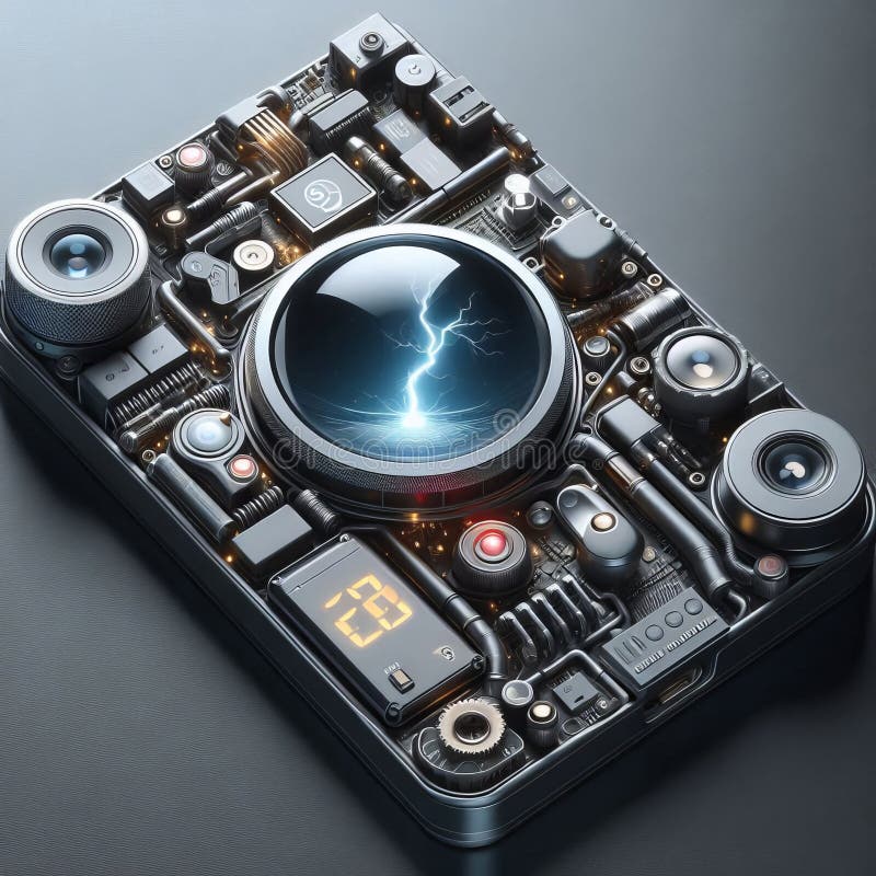 A Custom Designed Tech Gadget, Phot Stock Photo - Image of designed ...