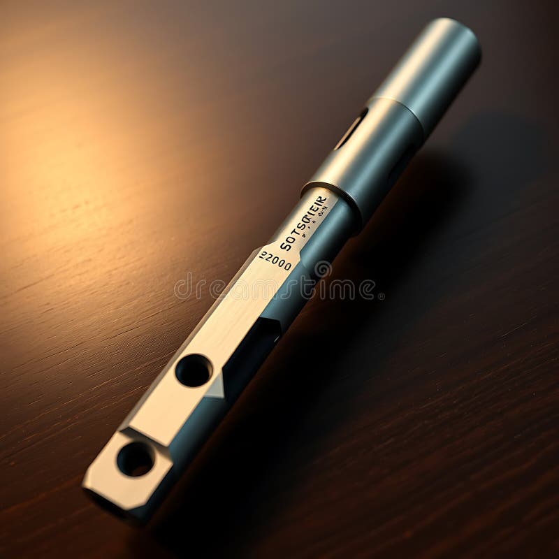 A Custom Designed Torque Tool with Engraved Markings and a Sleek Handle ...