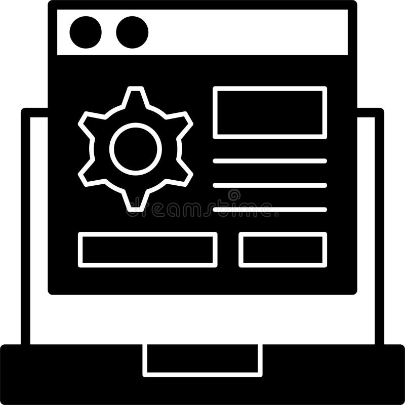 Custom Features Vector Icon Design Stock Vector - Illustration of ...