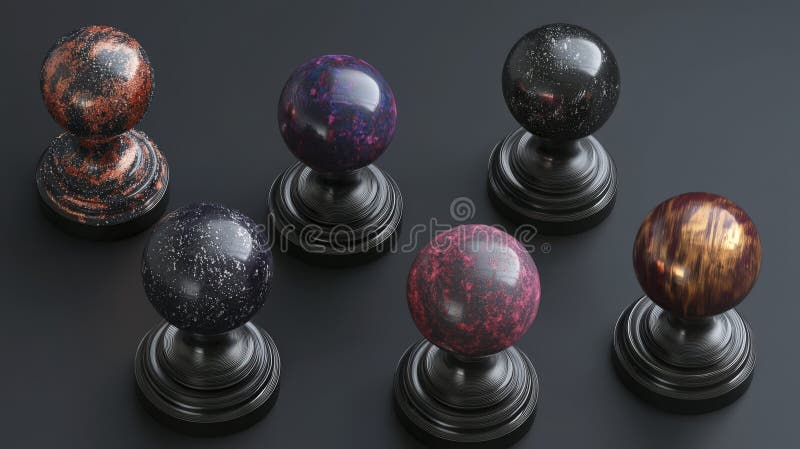 Custom Gear Shift Knobs Showcase Studio Display Product Photography ...