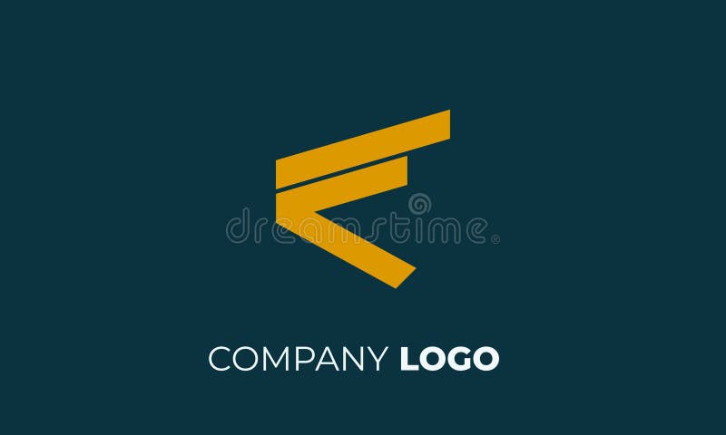 Custom Geometric Logo Design for Innovative Brands Stock Illustration ...