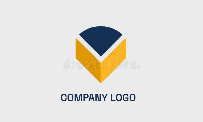 Custom Geometric Logo Design for Innovative Brands Stock Vector ...