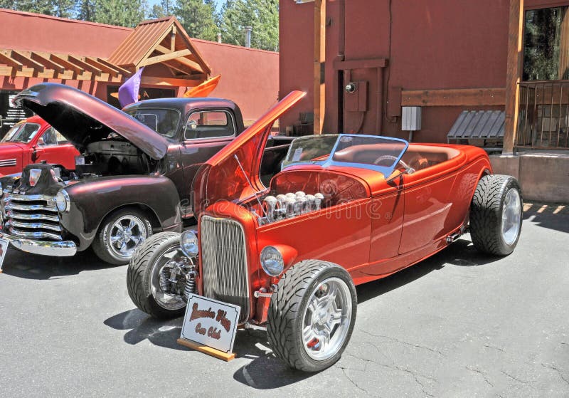 Custom hot Rod editorial photo. Image of vehicle, street - 60065616
