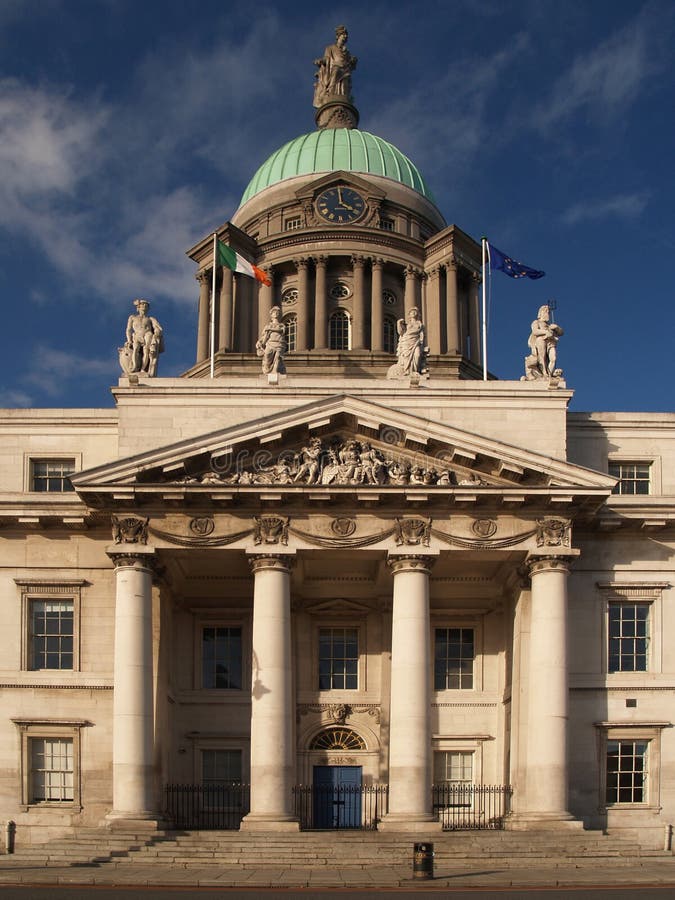Custom house stock image. Image of ireland, neoclassicistic - 4219583