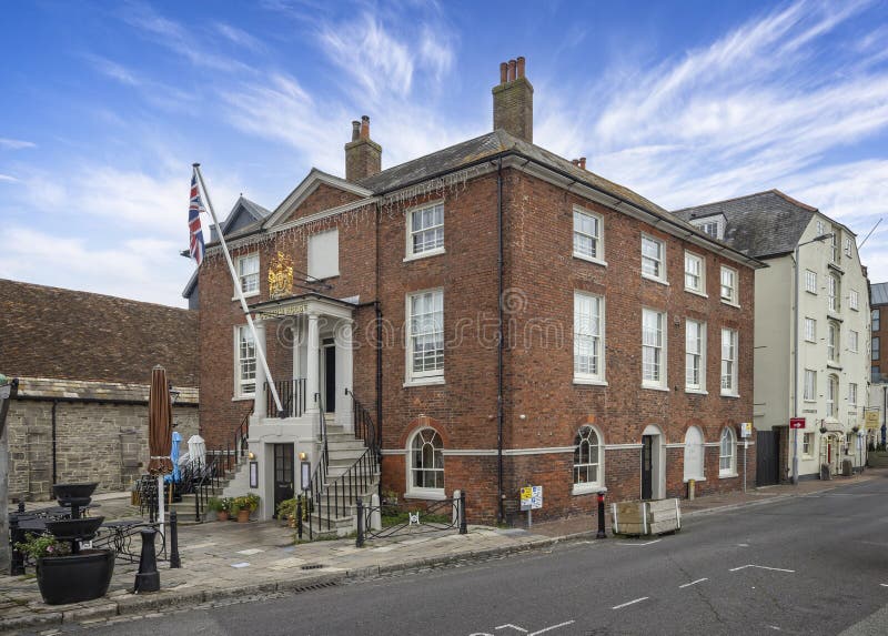 The Custom House on Poole Quay, Dorset, UK Editorial Stock Photo ...