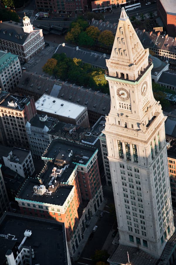 Custom House Tower, editorial image. Image of building - 35485685