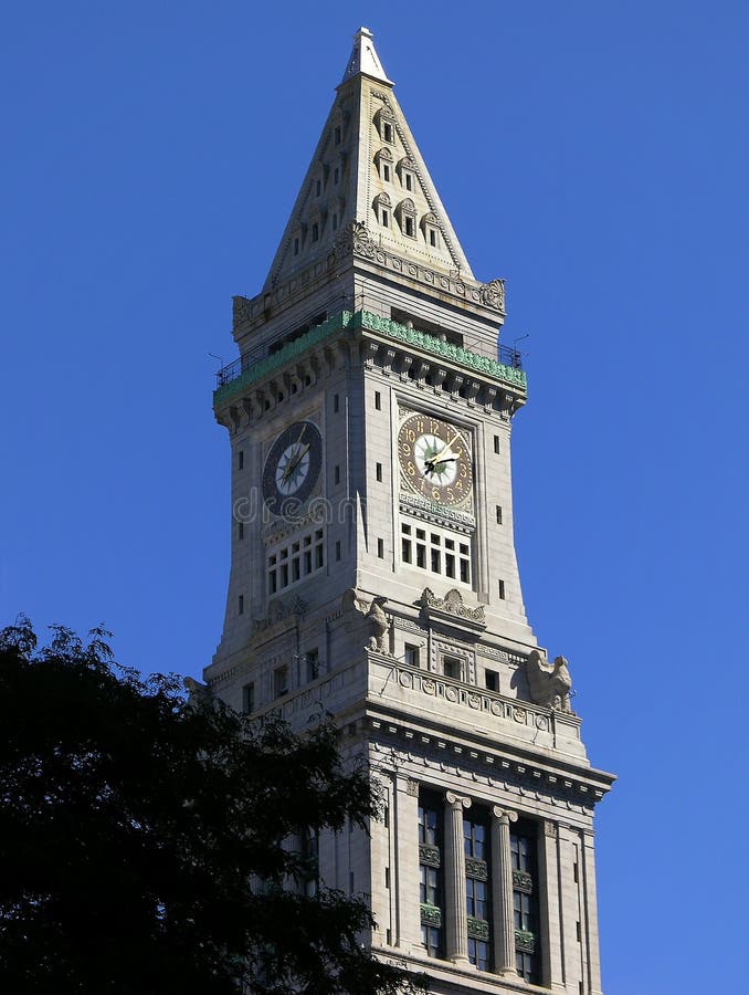 Custom House Tower stock image. Image of architecture - 33872869