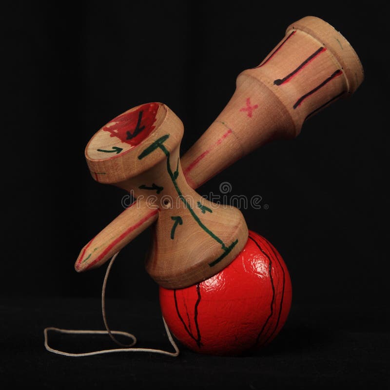 Custom Kendama stock image. Image of coordination, unique - 14907601