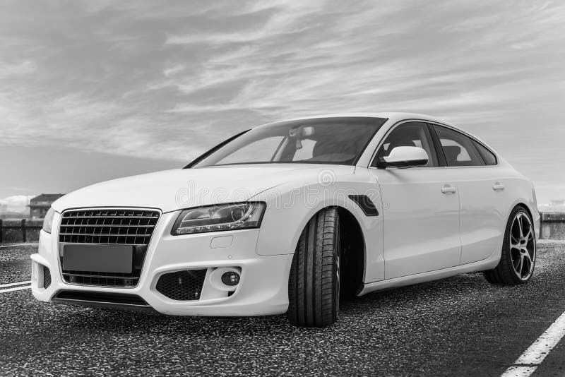 Custom made car stock photo. Image of race, angle, motorized - 56576948