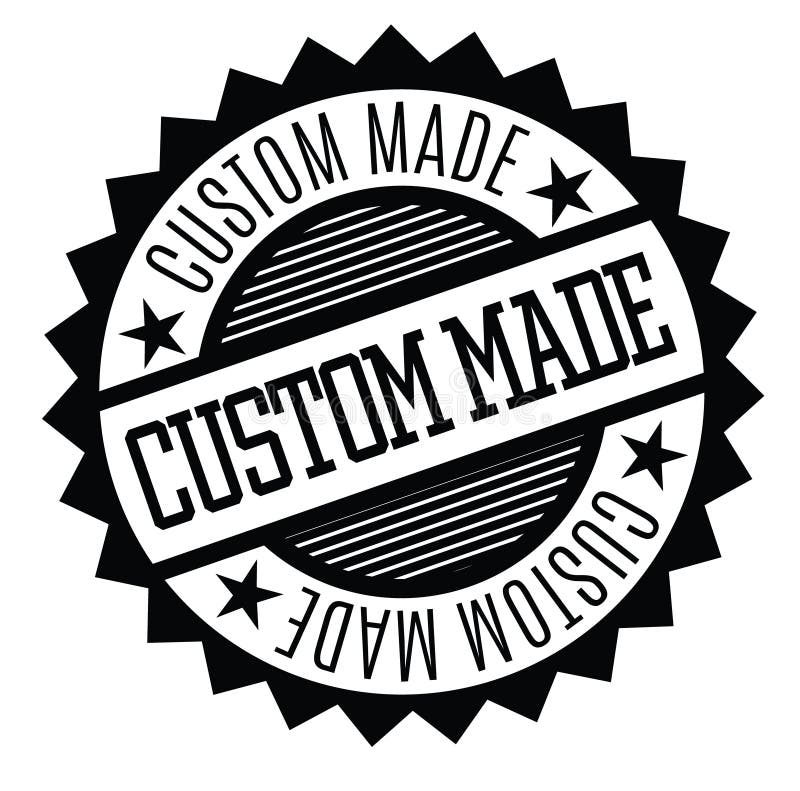 Custom made rubber stamp stock vector. Illustration of compress - 125378984