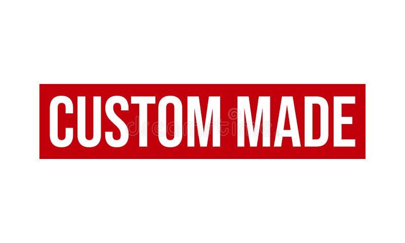 Custom Made Rubber Stamp. Custom Made Grunge Stamp Seal Vector ...