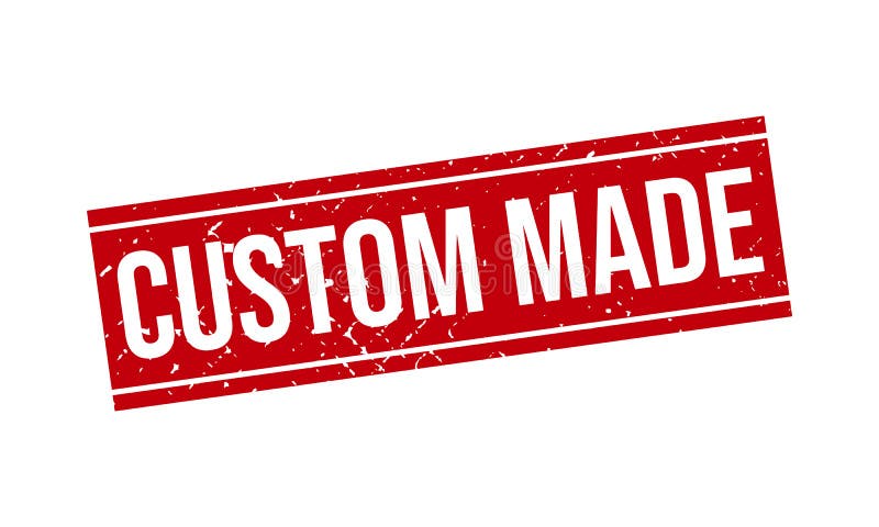 Custom Made Rubber Stamp. Custom Made Grunge Stamp Seal Vector ...