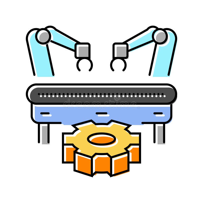 Custom Manufacturing Engineer Glyph Icon Vector Illustration Stock ...