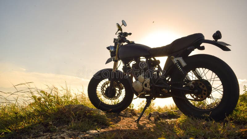 Custom Motor with Japan Style Stock Photo - Image of motor, japan: 99290052