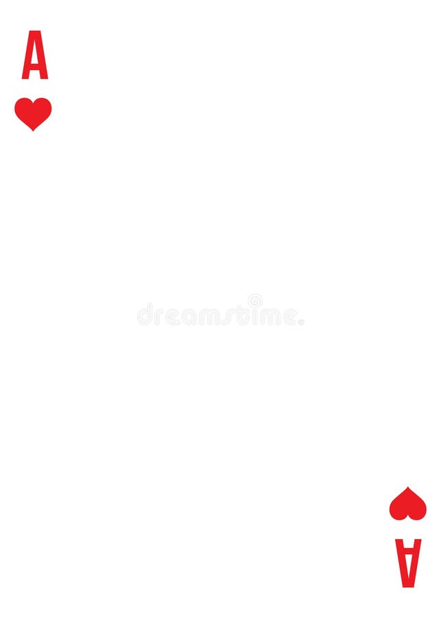 Custom of Playing Card Template for Any Design Stock Vector ...