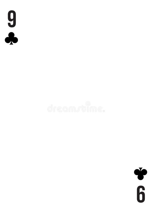 Custom of Playing Card Template for Any Design Stock Vector ...