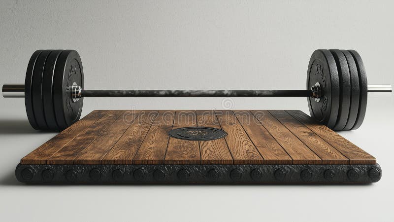 Custom Powerlifting Platform with Shock-absorbing Rubber Stock ...