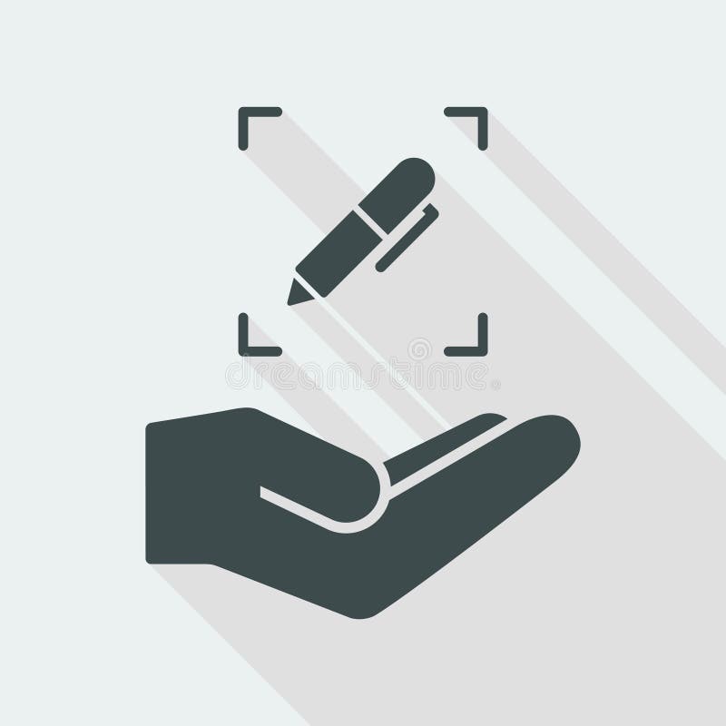 Custom Project - Minimal Modern Icon Stock Vector - Illustration of ...