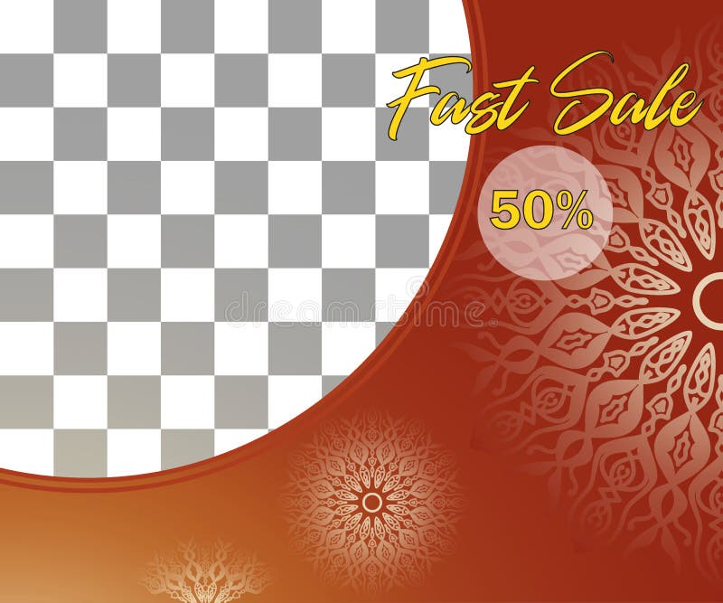 Custom quick sale template stock vector. Illustration of concept ...