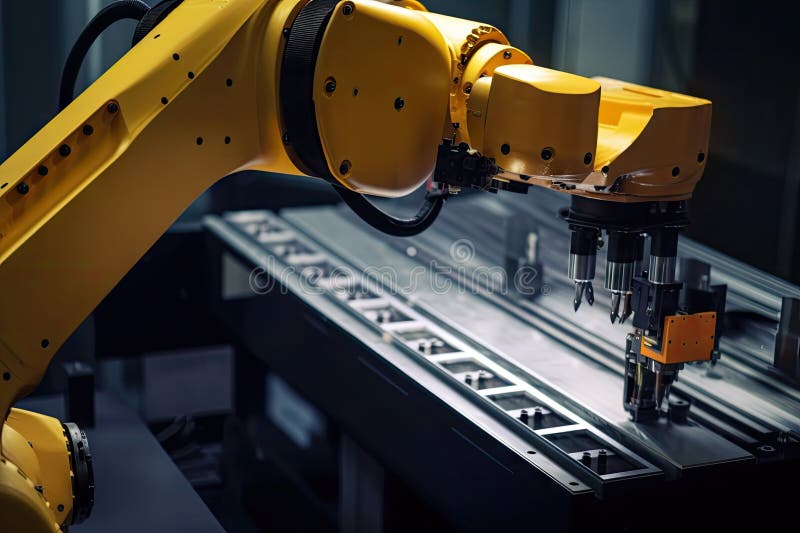 Custom Robotic Arm with Tools for Precision Tasks, Such As Threading a ...