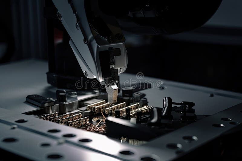 Custom Robotic Arm with Tools for Precision Tasks, Such As Threading a ...