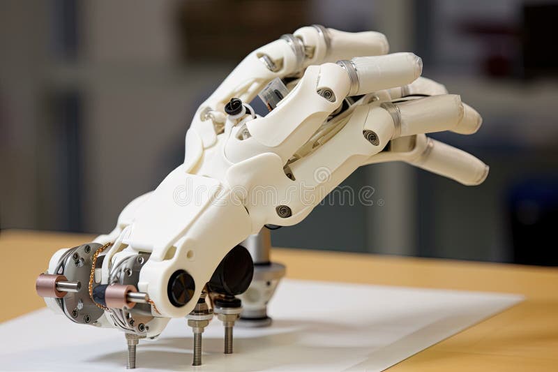 Custom Robotic Hand with Adjustable Gripper, Capable of Grasping ...