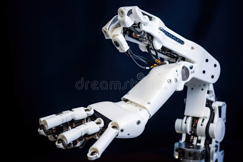 Custom Robotic Hand with Specialized Tool for Performing Delicate Stock ...
