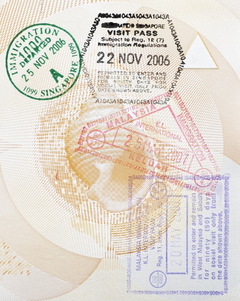 Australian Passport Stamps Stock Photos - Free & Royalty-Free Stock ...
