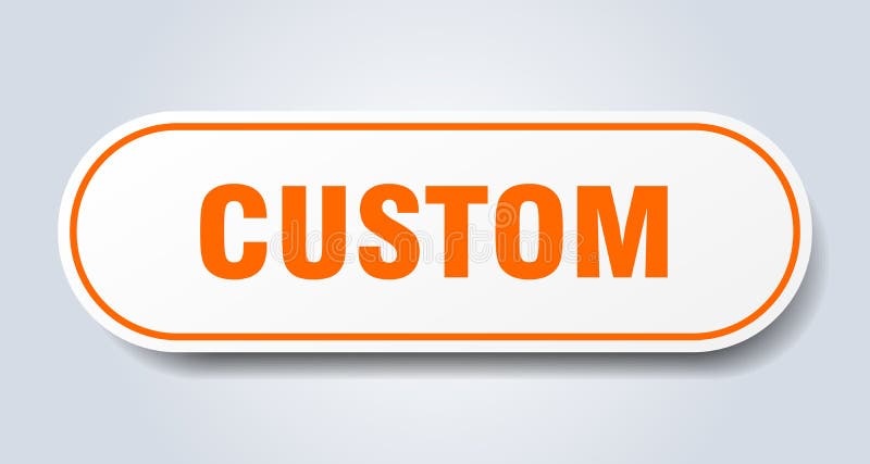 Custom Sticker Designation on the Wallpaper Symbol Icon Black Color ...