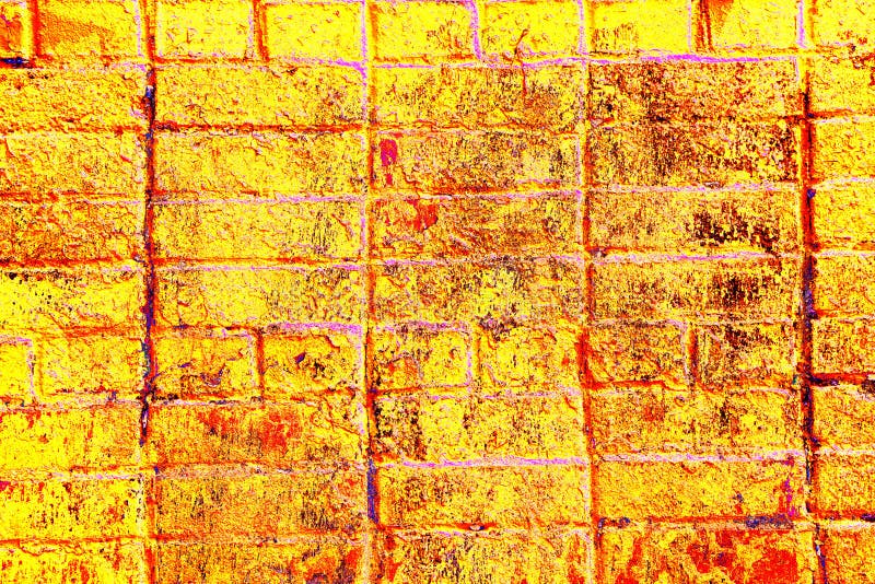 Custom Stone Wall on Side of Building. Vintage Plaster Texture. Changed ...