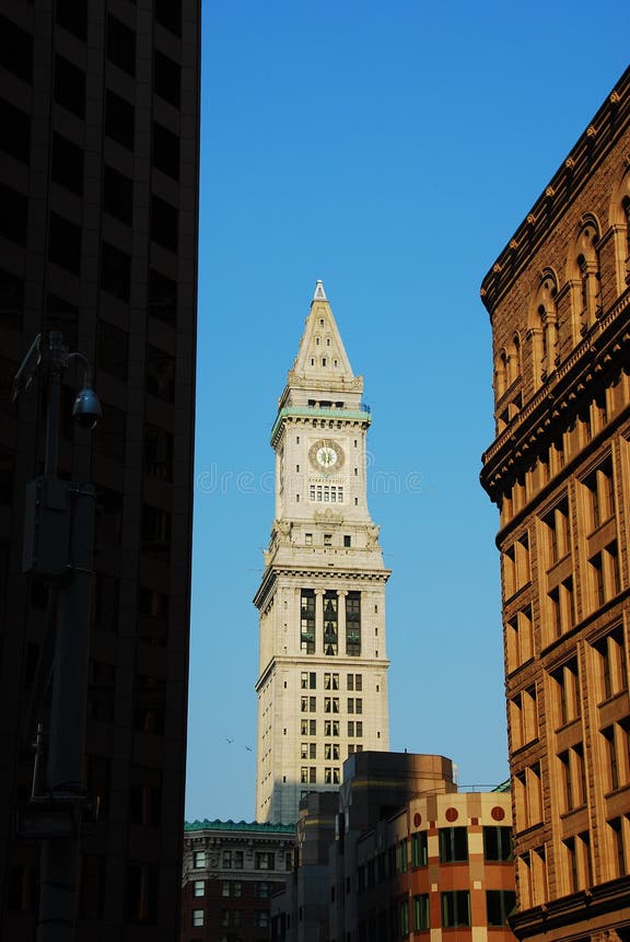 Custom Tower stock photo. Image of clock, travel, boston - 12698386