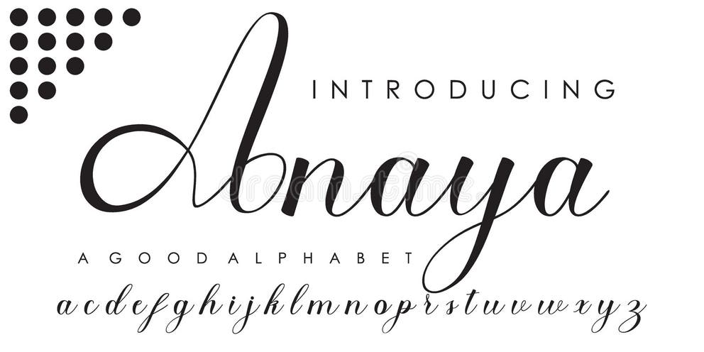 Custom Typeface Vector Typographic Design Log Design Stock Vector ...