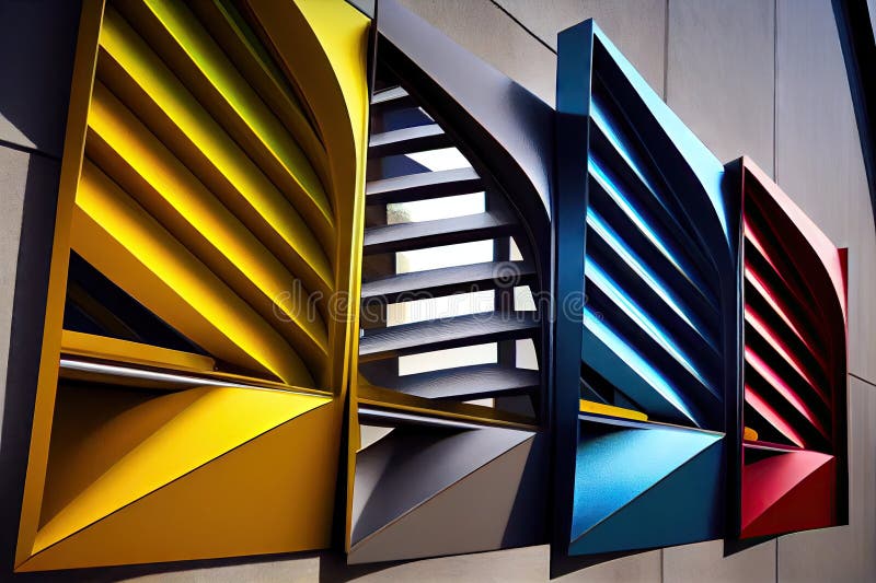 Custom Window Louvers, with Different Materials and Colors, Bring a ...