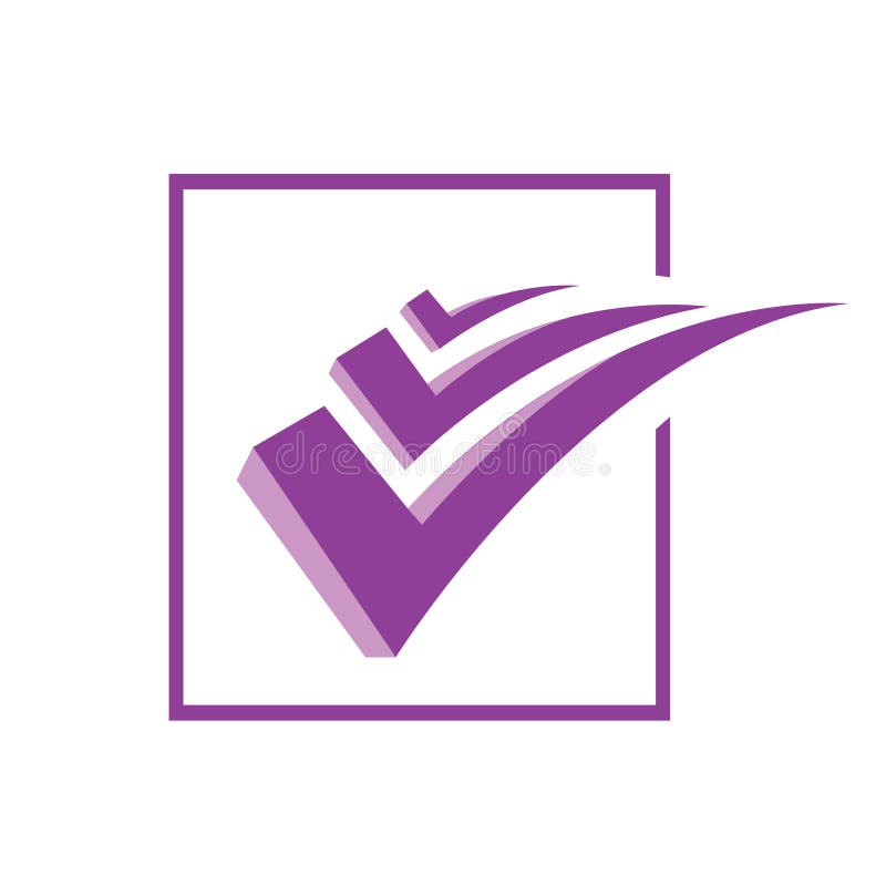 Custom Yes True Good Done Check Mark Logo Symbol Design Graphic Stock ...