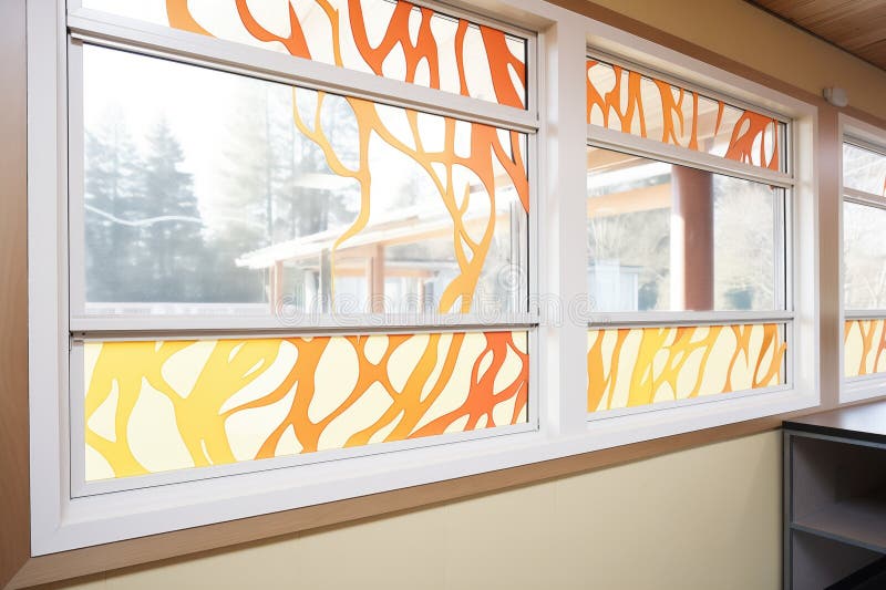 Customcut Plastic Windows According To Client Specs Stock Image - Image ...