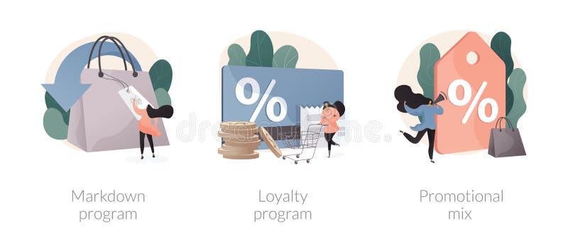 Customer Attraction Abstract Concept Vector Illustrations. Stock Vector ...