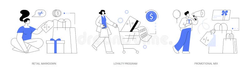 Customer Attraction Abstract Concept Vector Illustrations. Stock ...