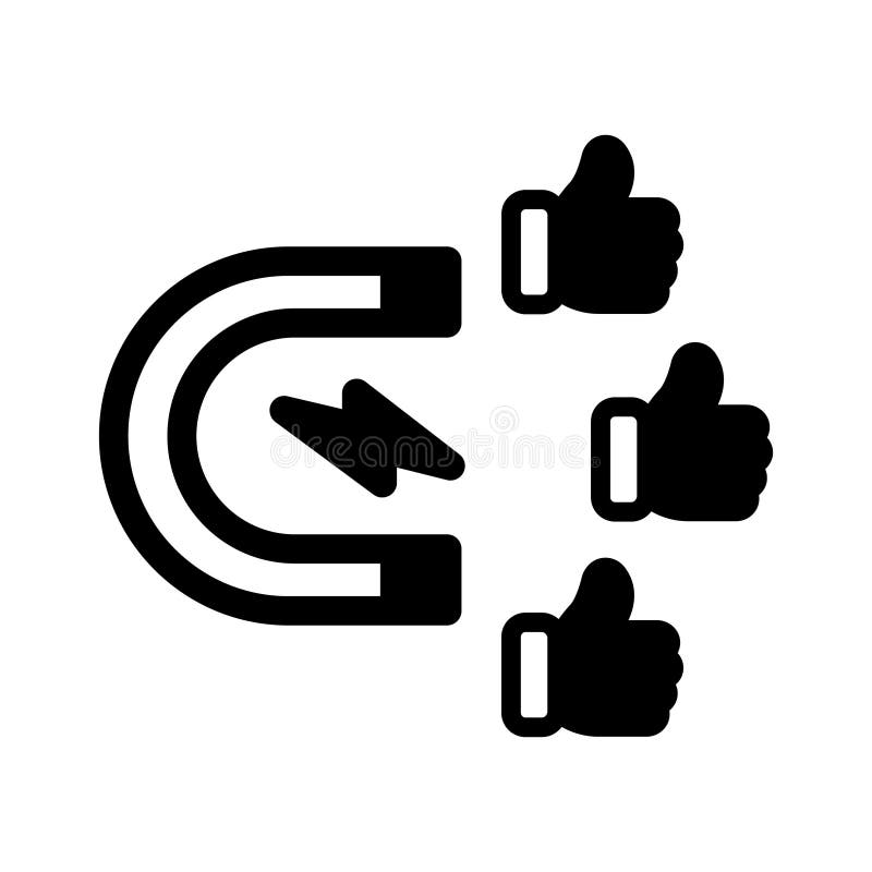 Customer Attraction Fully Editable Vector Icons Stock Vector ...