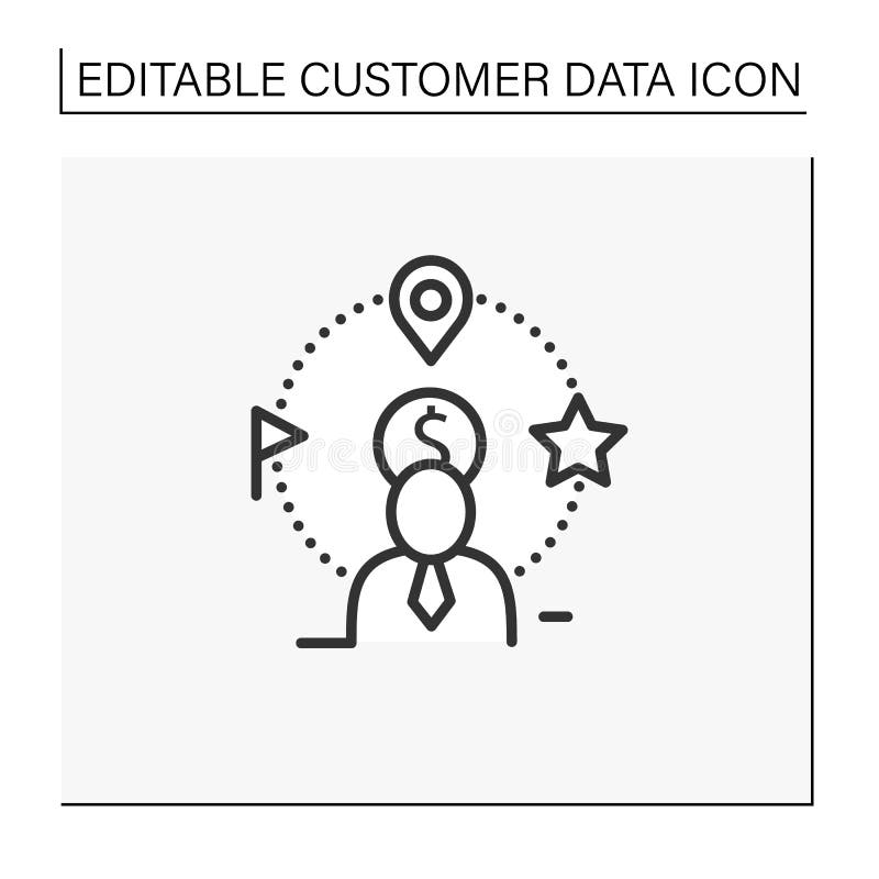 Personal attributes stock illustration. Illustration of skinny - 32524888