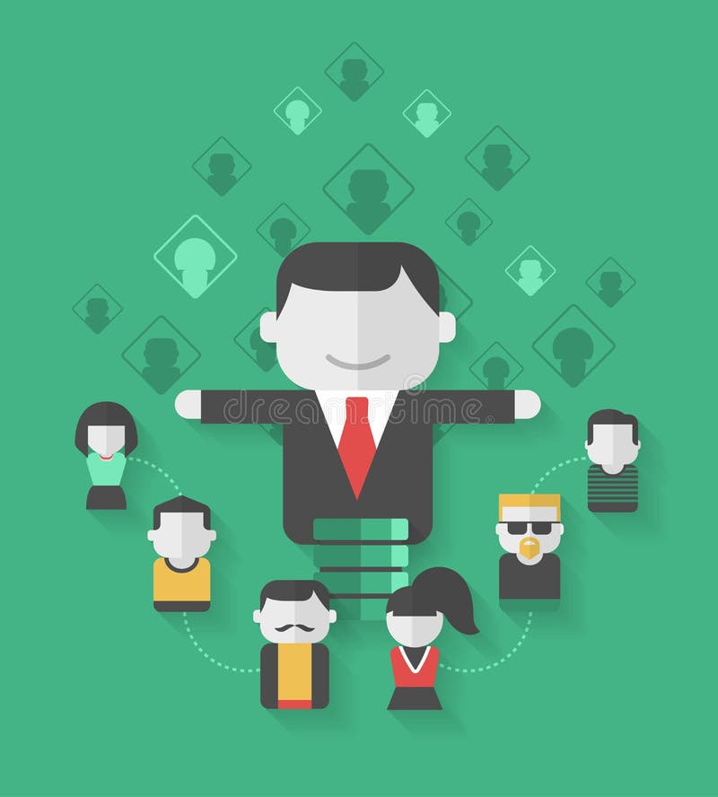 Customer Base stock vector. Illustration of consumer - 40830062