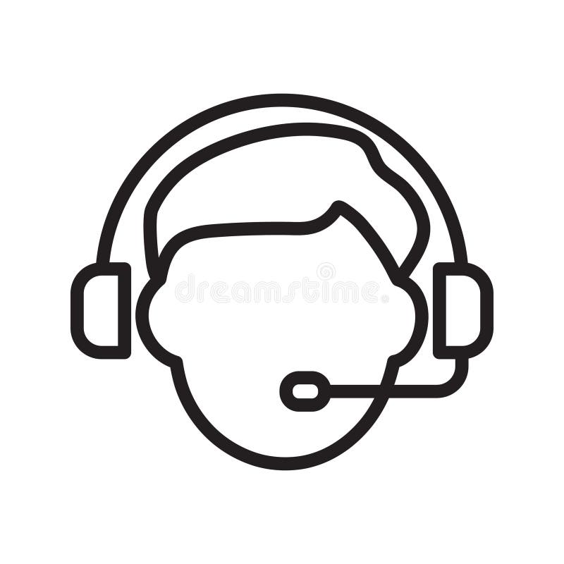 Customer Care Icon Image. Suitable for Mobile Apps, Web Apps and Print ...