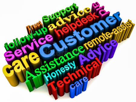 Customer Assistance Honesty Words Stock Illustrations – 1 Customer ...